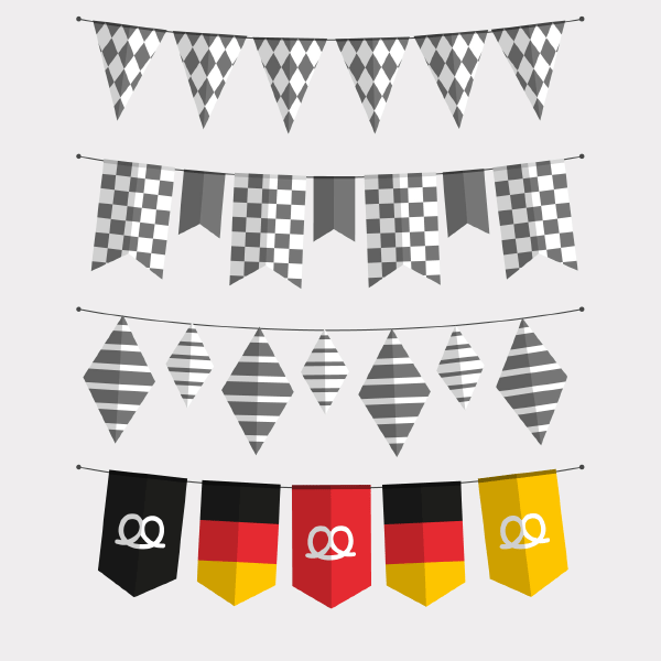 Threaded flags of countries - World of Flag